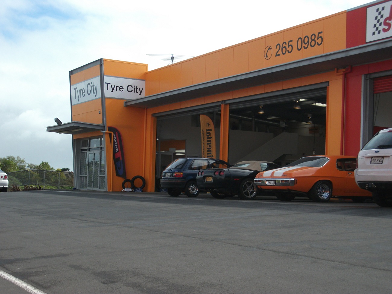 Tyre City, Botany – Cline Painting Services Ltd